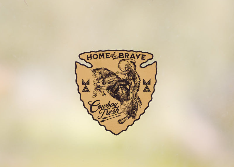 Arrowhead-Sticker | Cowboy Fresh